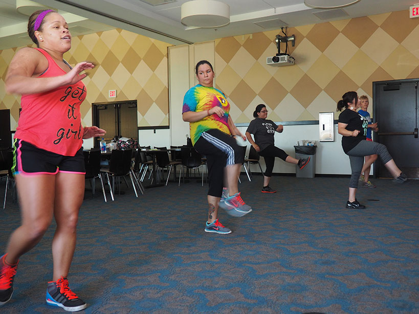 Zumba your stress away | Texas A&M University-San Antonio | TAMUSA