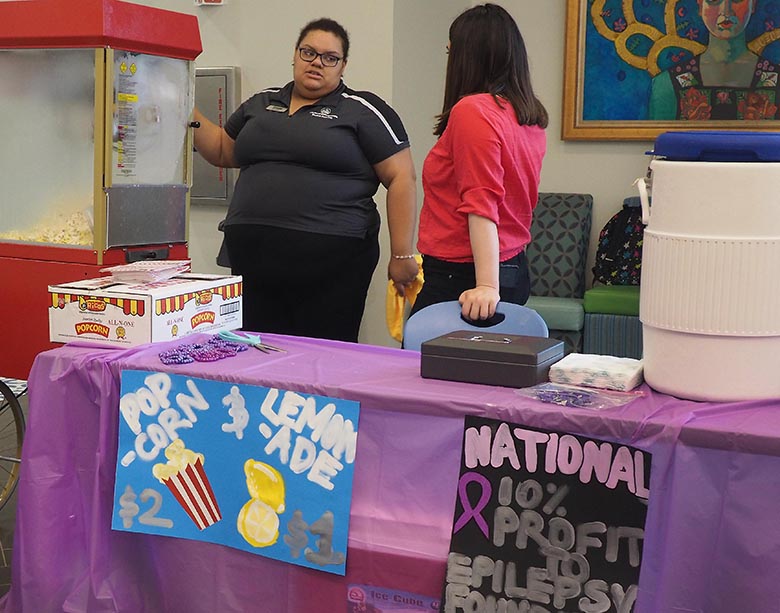 Health club fundraises for epilepsy awareness | Texas A&M University ...