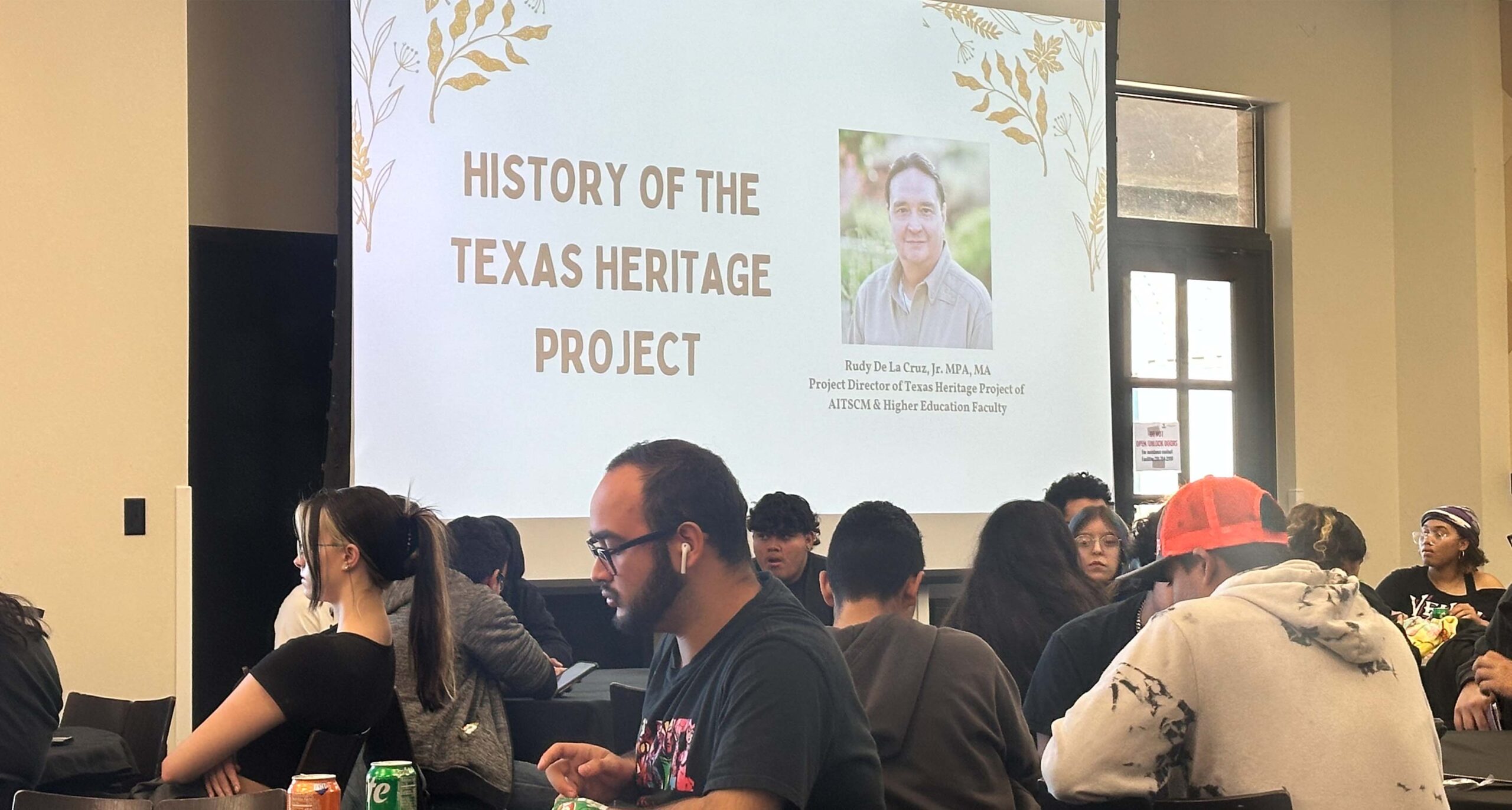 Panelists at "Exploring the Texas Heritage Project" event explain ...